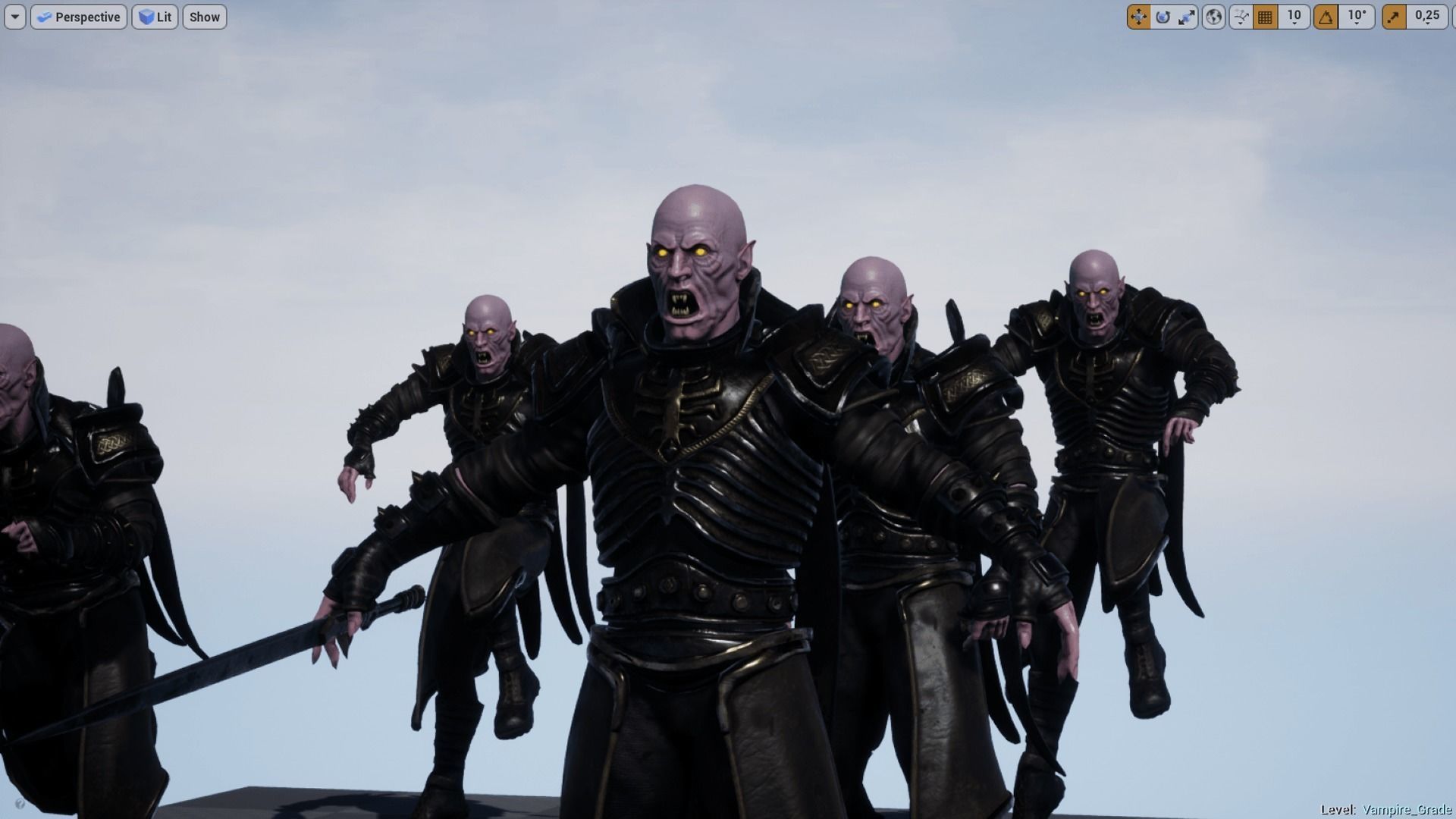 3D model Vampire Grade 2 VR / AR / low-poly | CGTrader