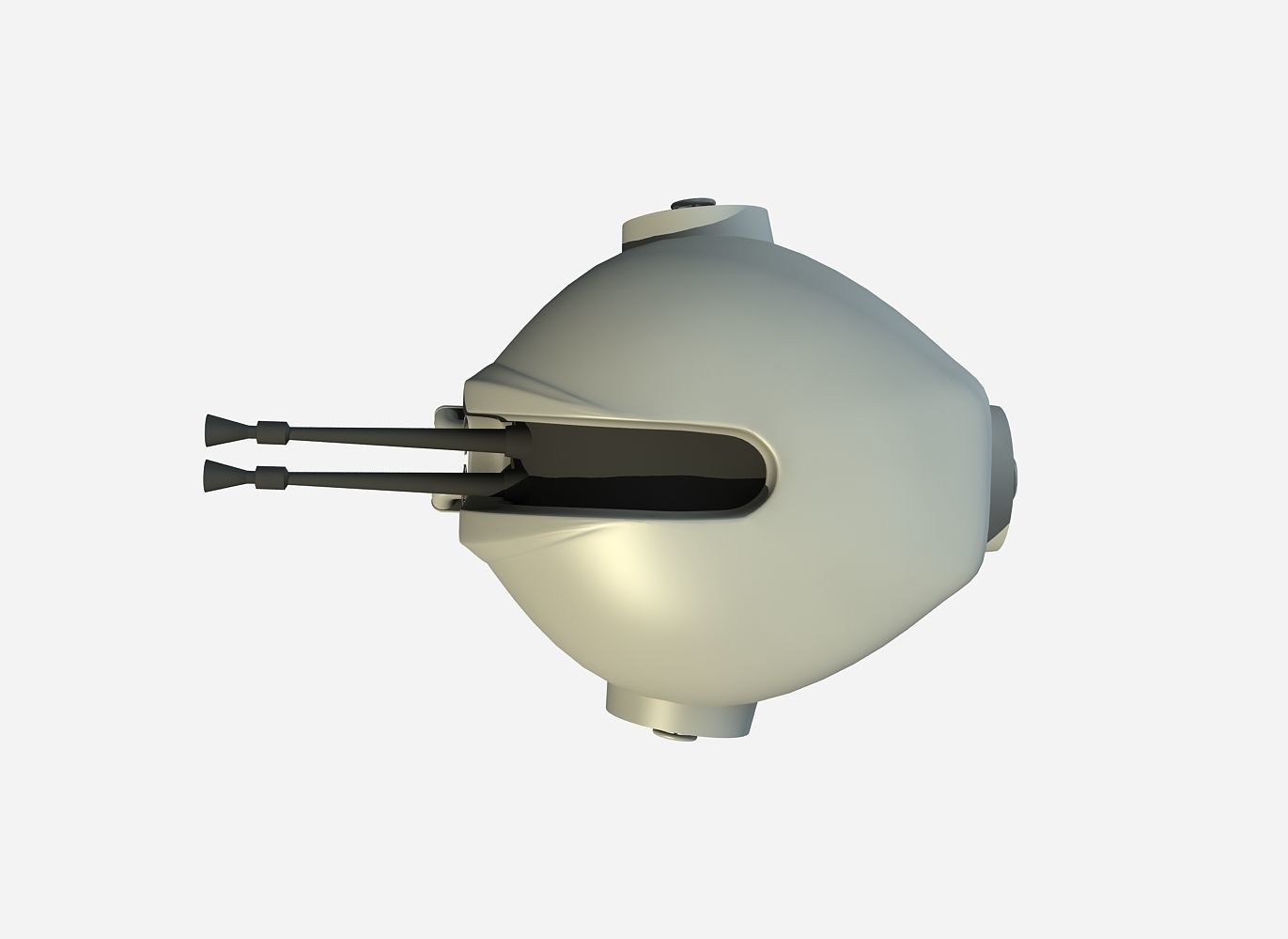 Otobreda 40 mm GUN 3D model | CGTrader