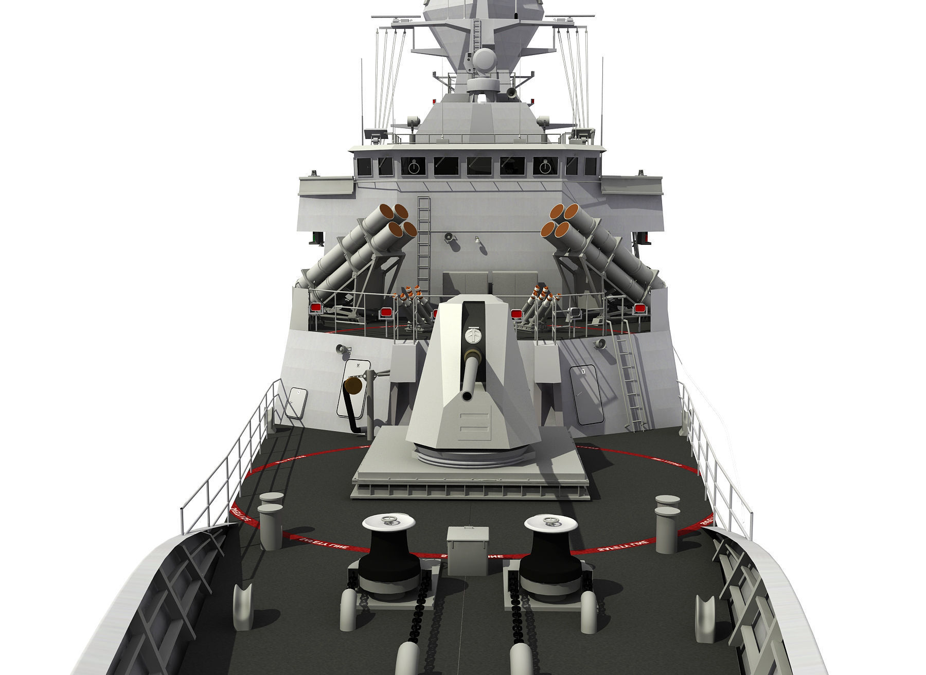 AUSTRALIAN AND NEW ZEALAND MEKO CLASS FRIGATE 3D model | CGTrader