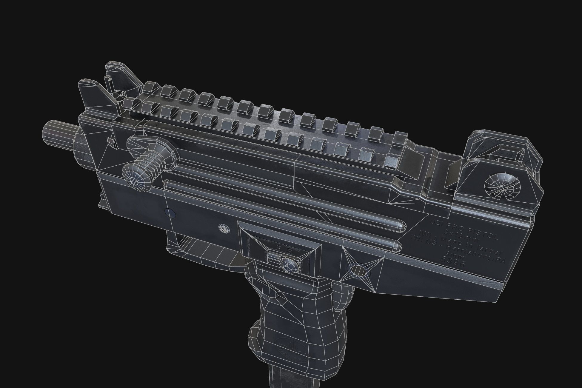 3D model UZI Pro VR / AR / low-poly | CGTrader