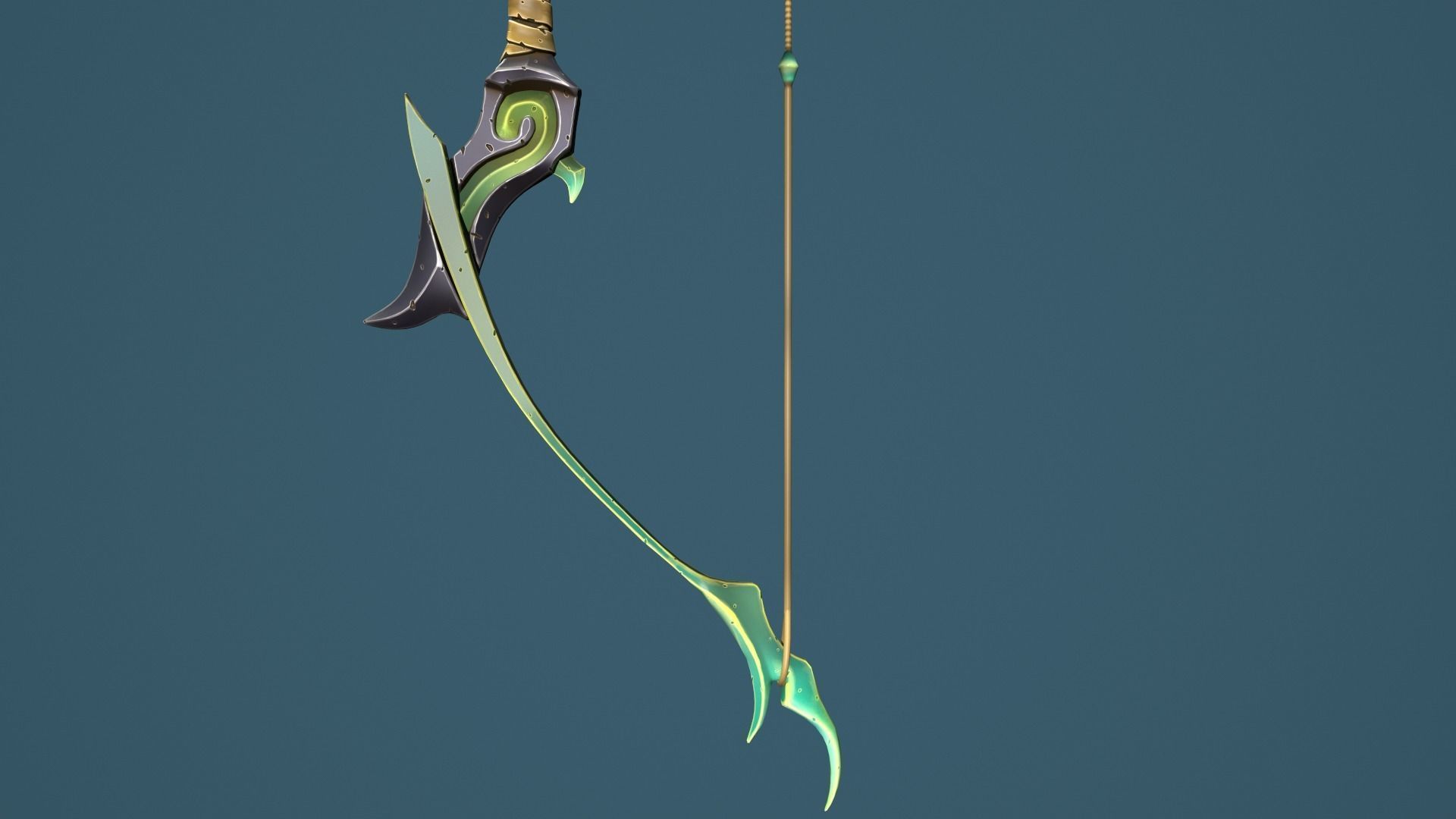 3D model Snake bow and quiver VR / AR / low-poly | CGTrader