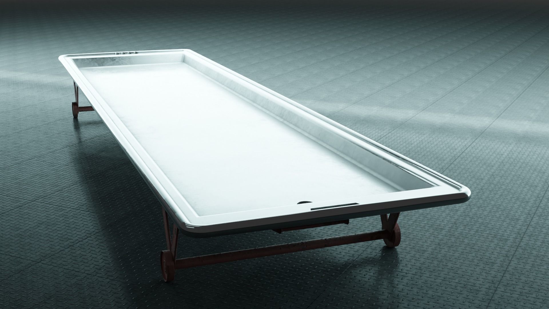 Morgue Corpse Body Tray 3D model | CGTrader