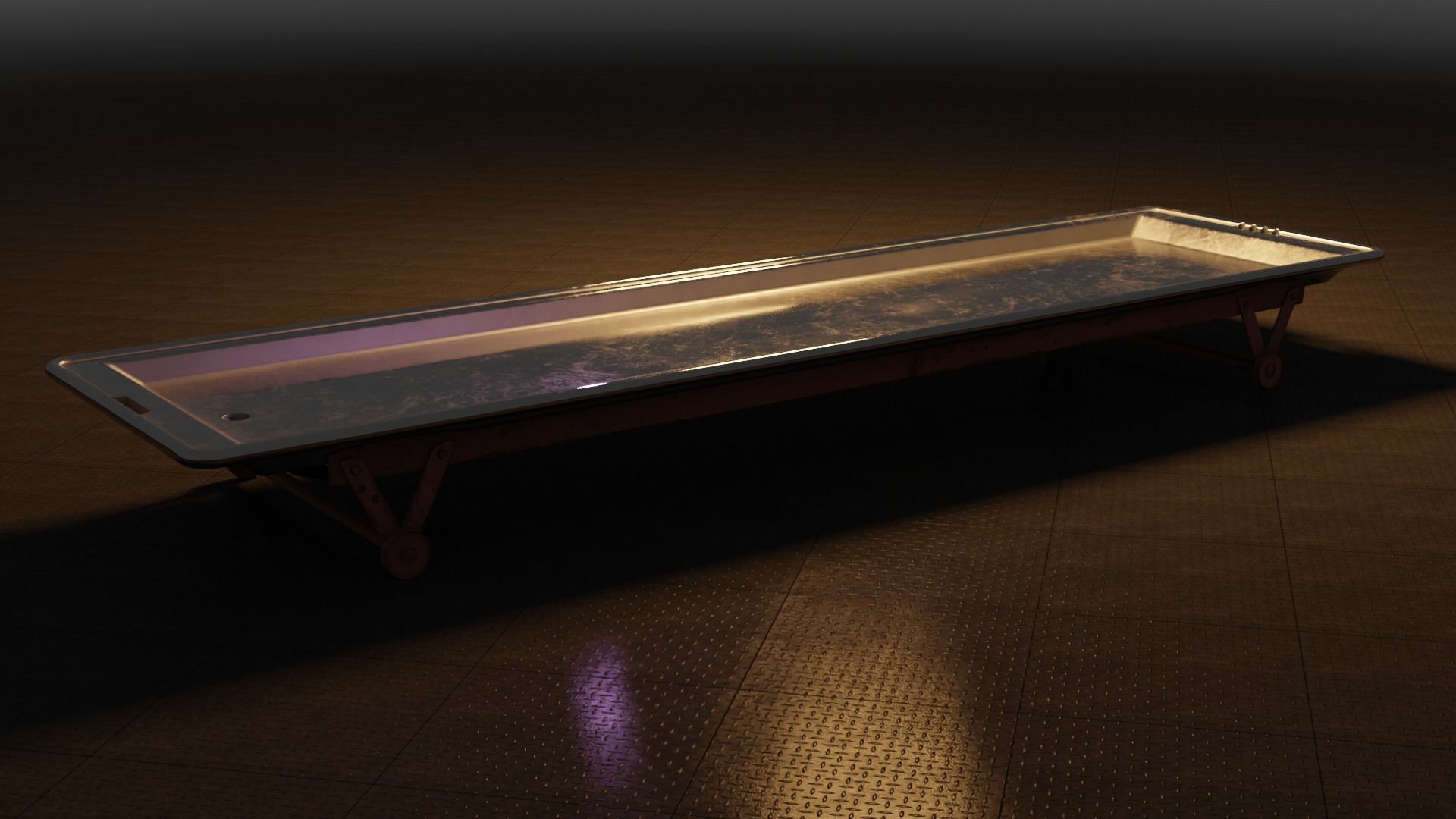 Morgue Corpse Body Tray 3D model | CGTrader