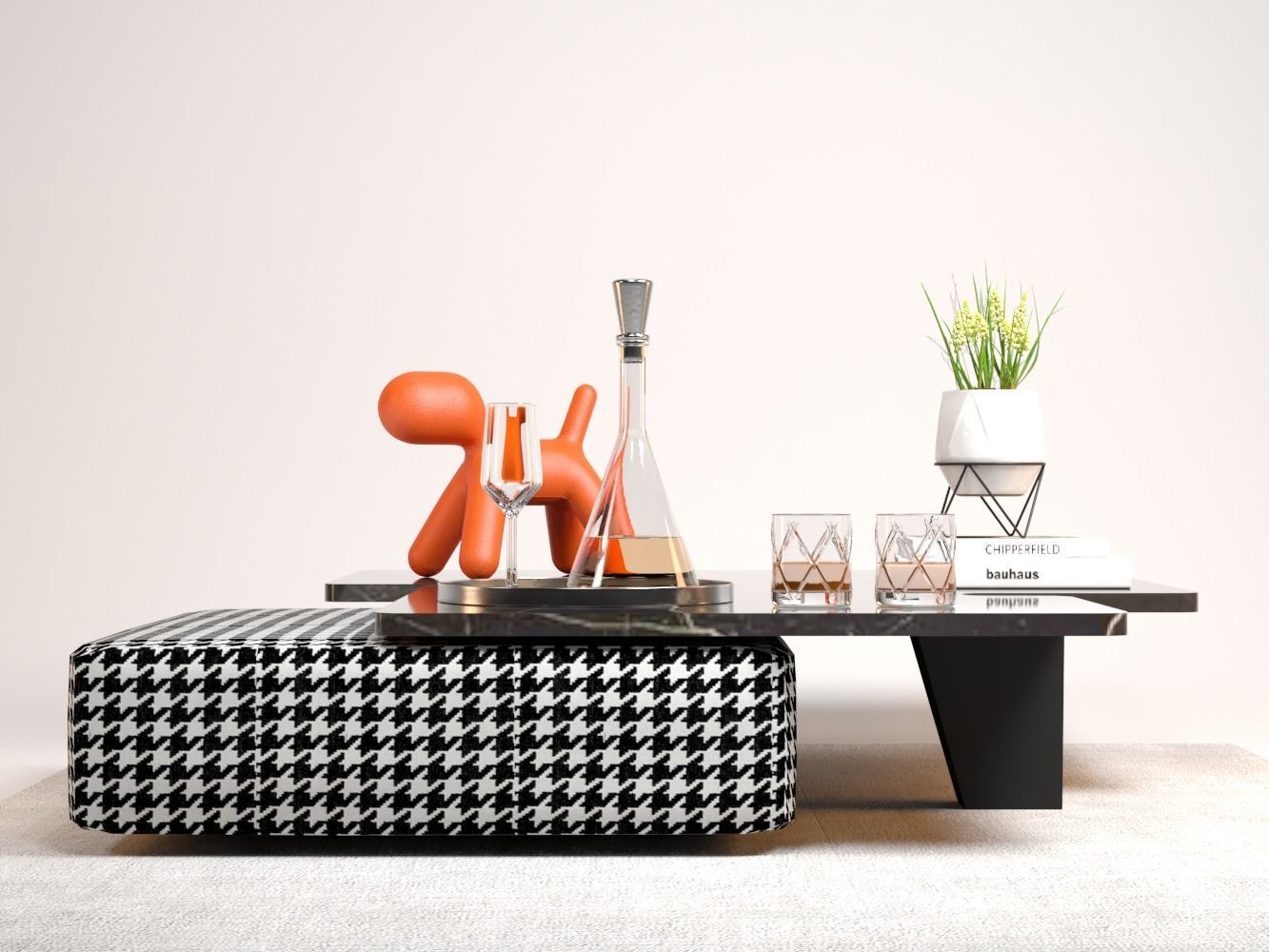 Centre table free 3D model | CGTrader