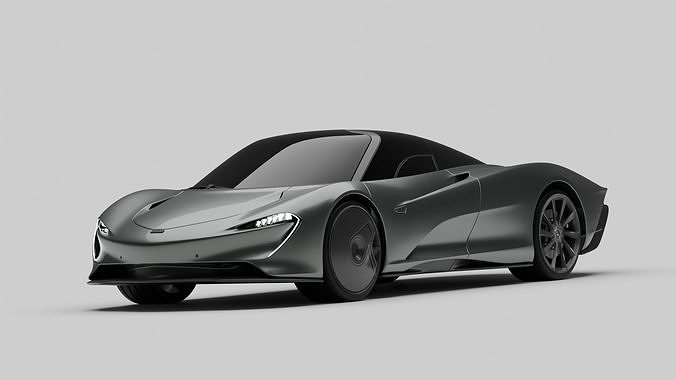 McLaren Speedtail 3D model | CGTrader