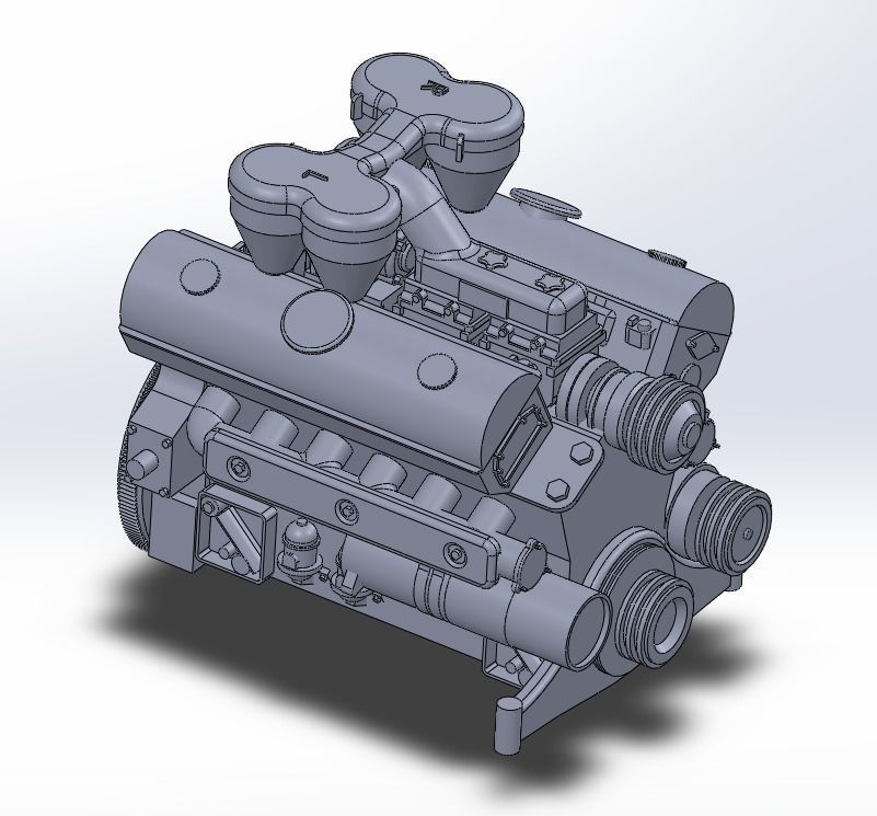 Maybach HL 120 3D model | CGTrader