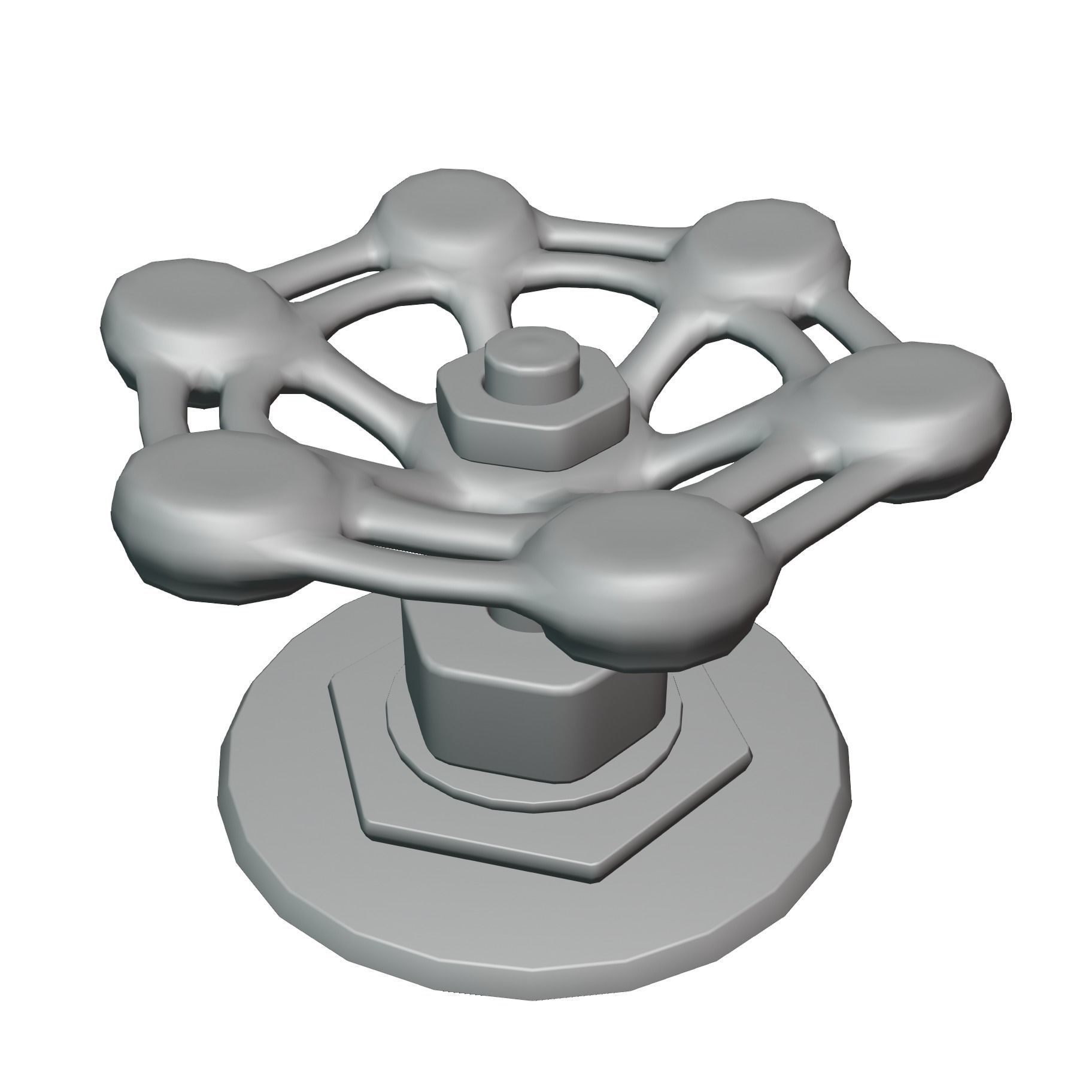 Iconic Half-Life red valve free VR / AR / low-poly 3D model | CGTrader