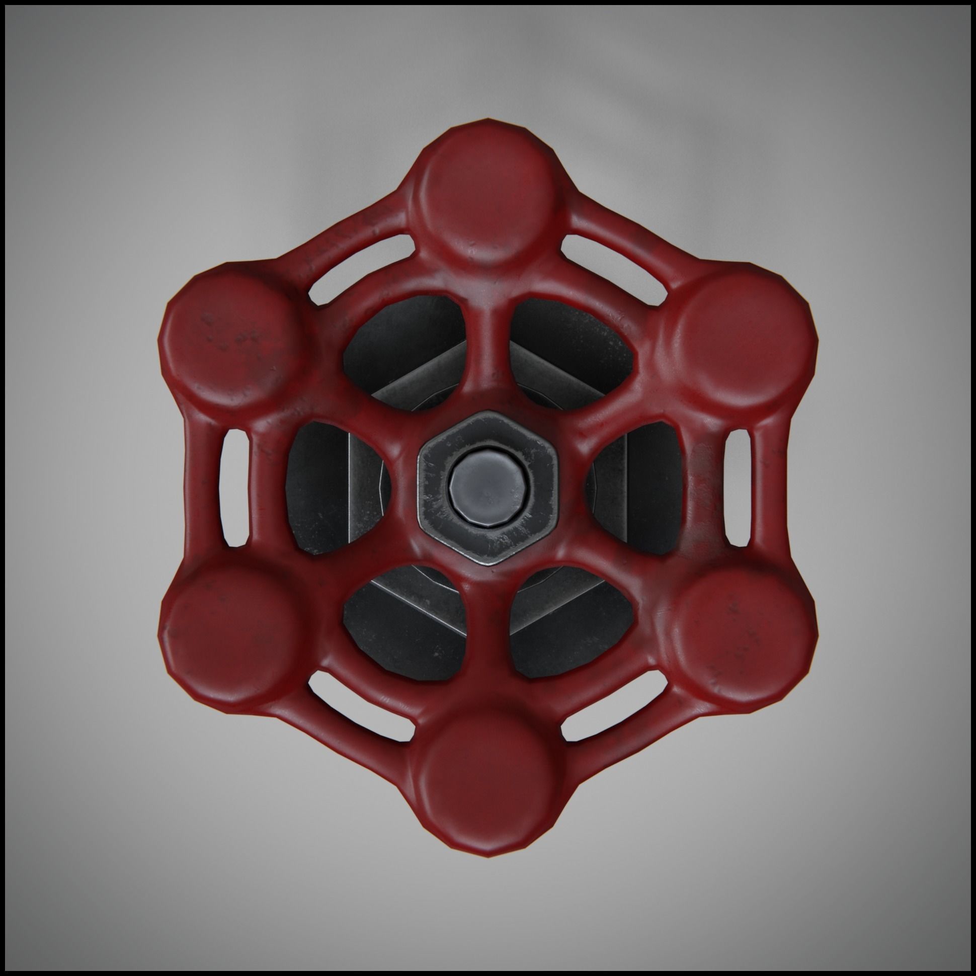 Iconic Half-Life red valve free VR / AR / low-poly 3D model | CGTrader