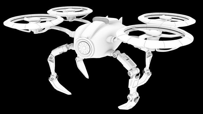 3D Drone Model free 3D model | CGTrader