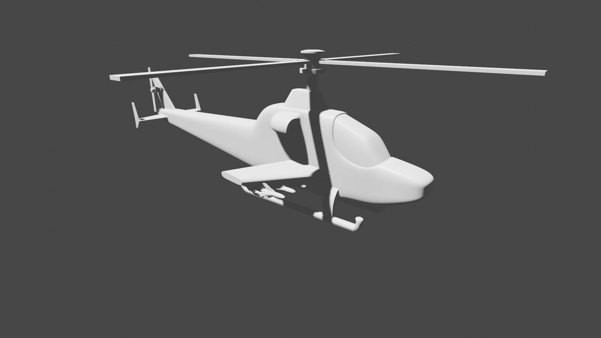 3D model helicopter VR / AR / low-poly | CGTrader
