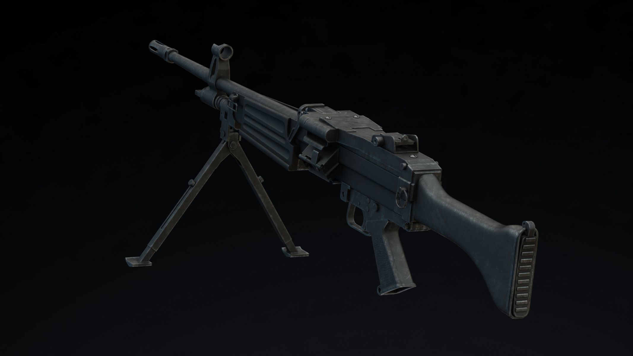 3D model Daewoo K3 Low Poly VR / AR / low-poly | CGTrader