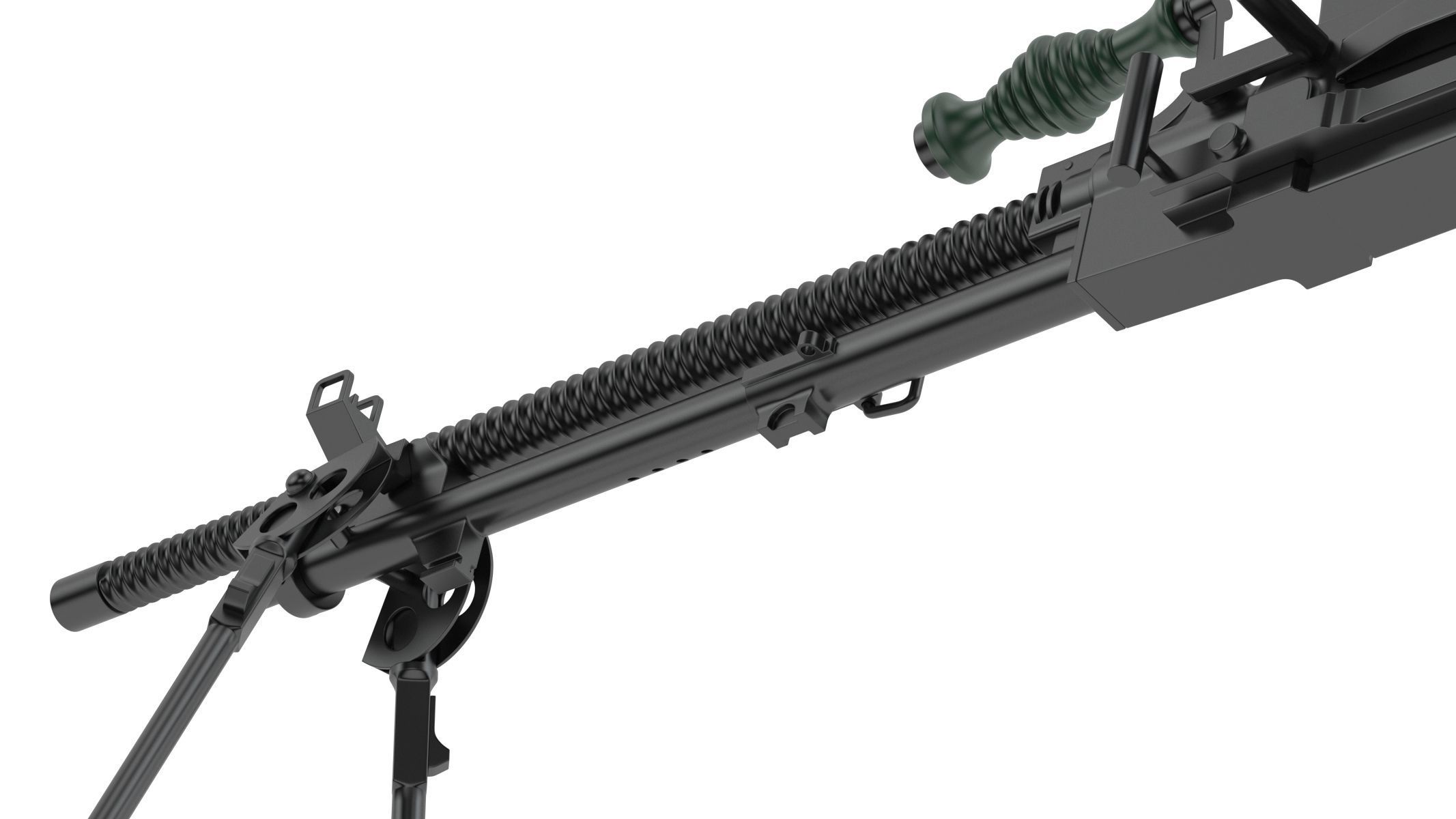 Type 96 light machine gun 3D model | CGTrader
