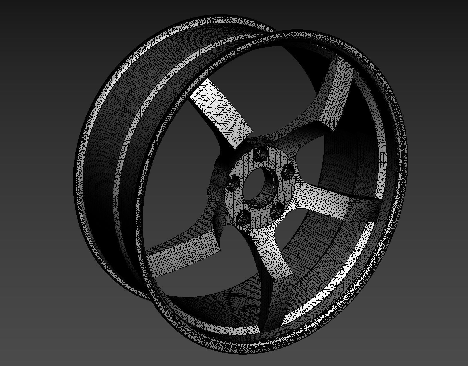 Aftermarket Tuner Wheels Free free 3D model | CGTrader