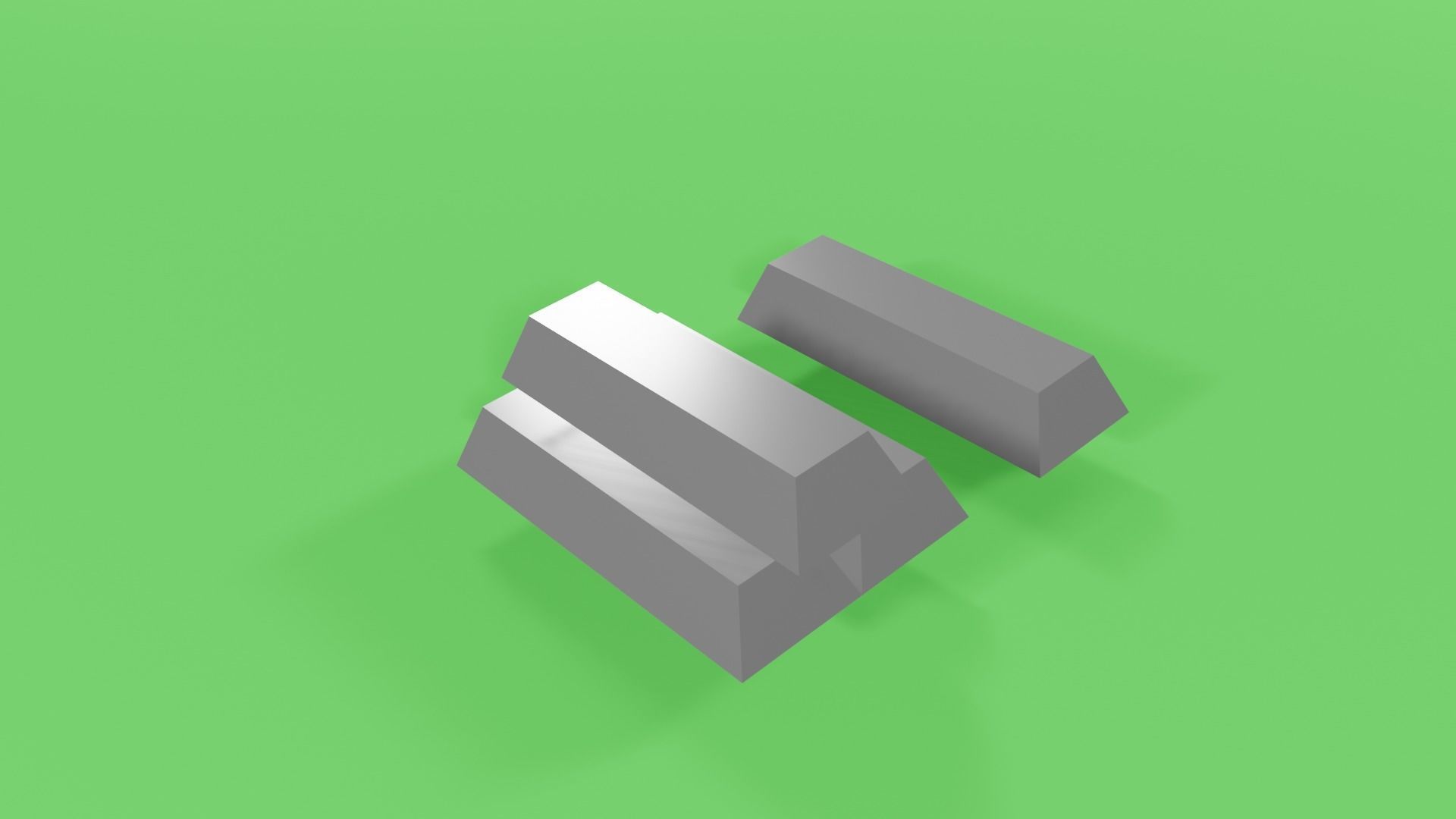 3D model Ores Ingots Coal VR / AR / low-poly | CGTrader