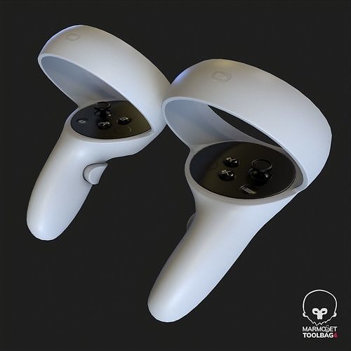 Pbr Oculus Controller 3D model | CGTrader