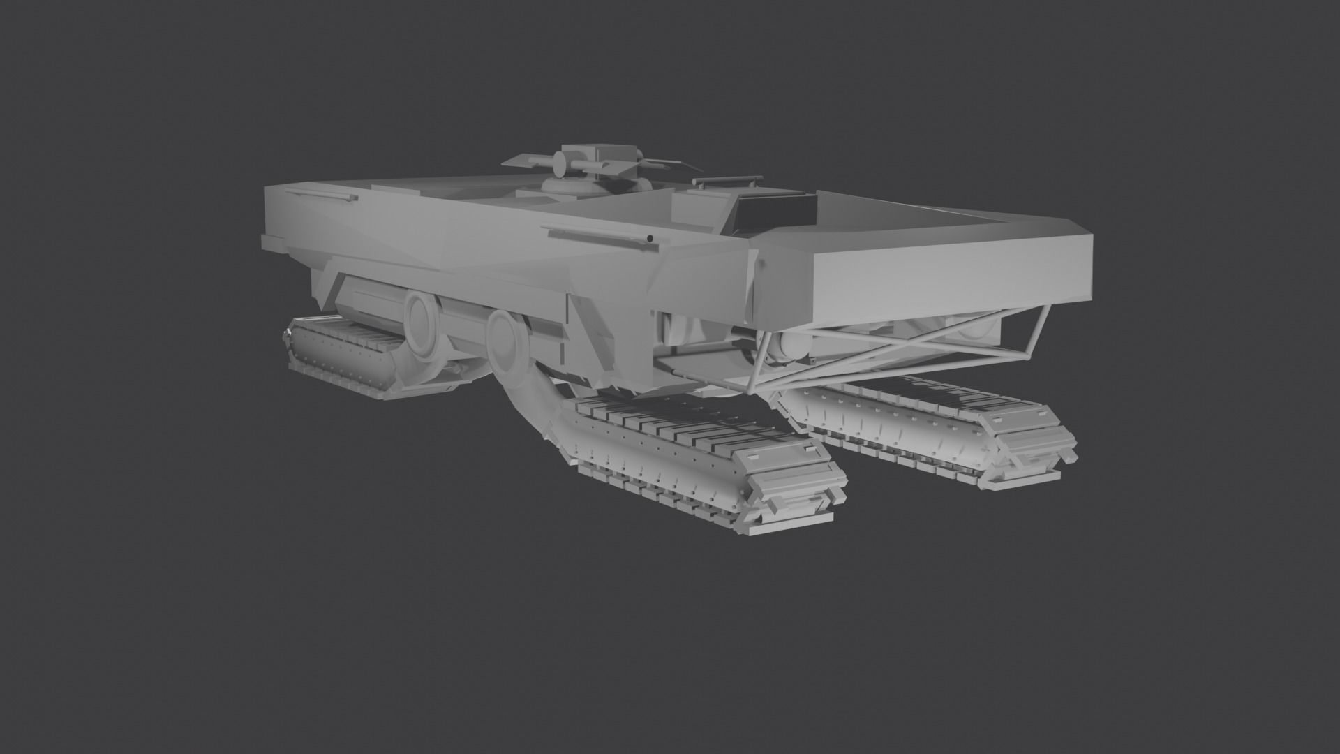 Rover 3D blender 3D model | CGTrader