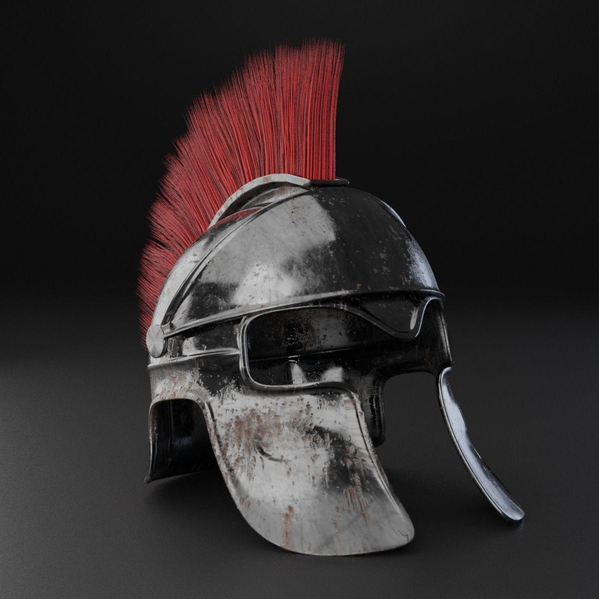 Spartan helmet free 3D model | CGTrader