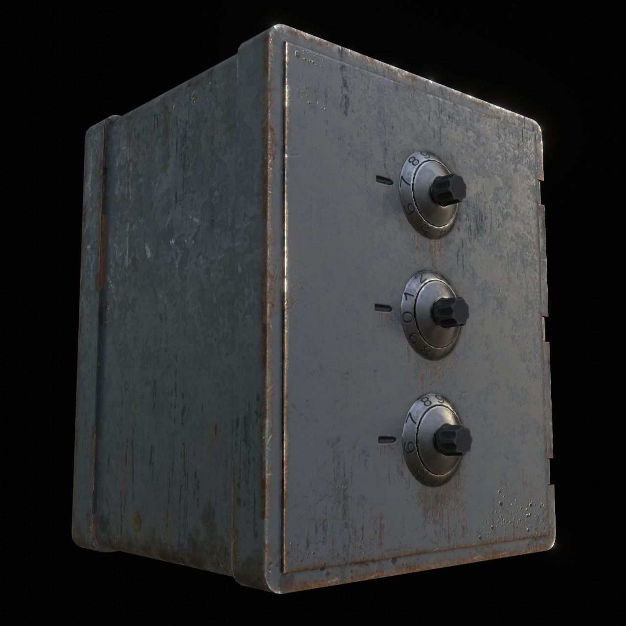 3D model Game low-poly Safe model VR / AR / low-poly | CGTrader