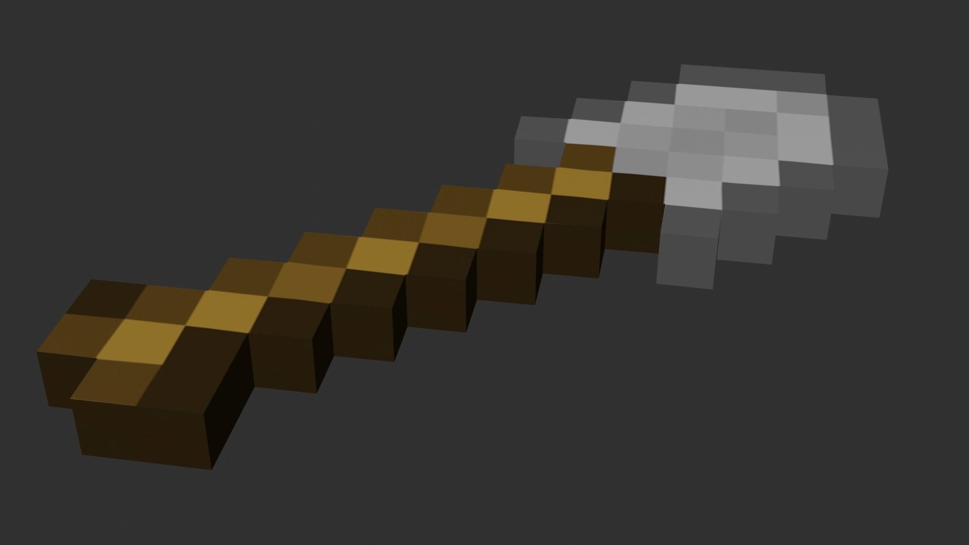 3D model MINECRAFT STONE TOOL PACK 3D MODEL VR / AR / low-poly | CGTrader