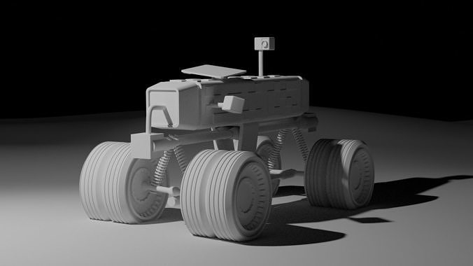 3D model Rover Blender File VR / AR / low-poly | CGTrader