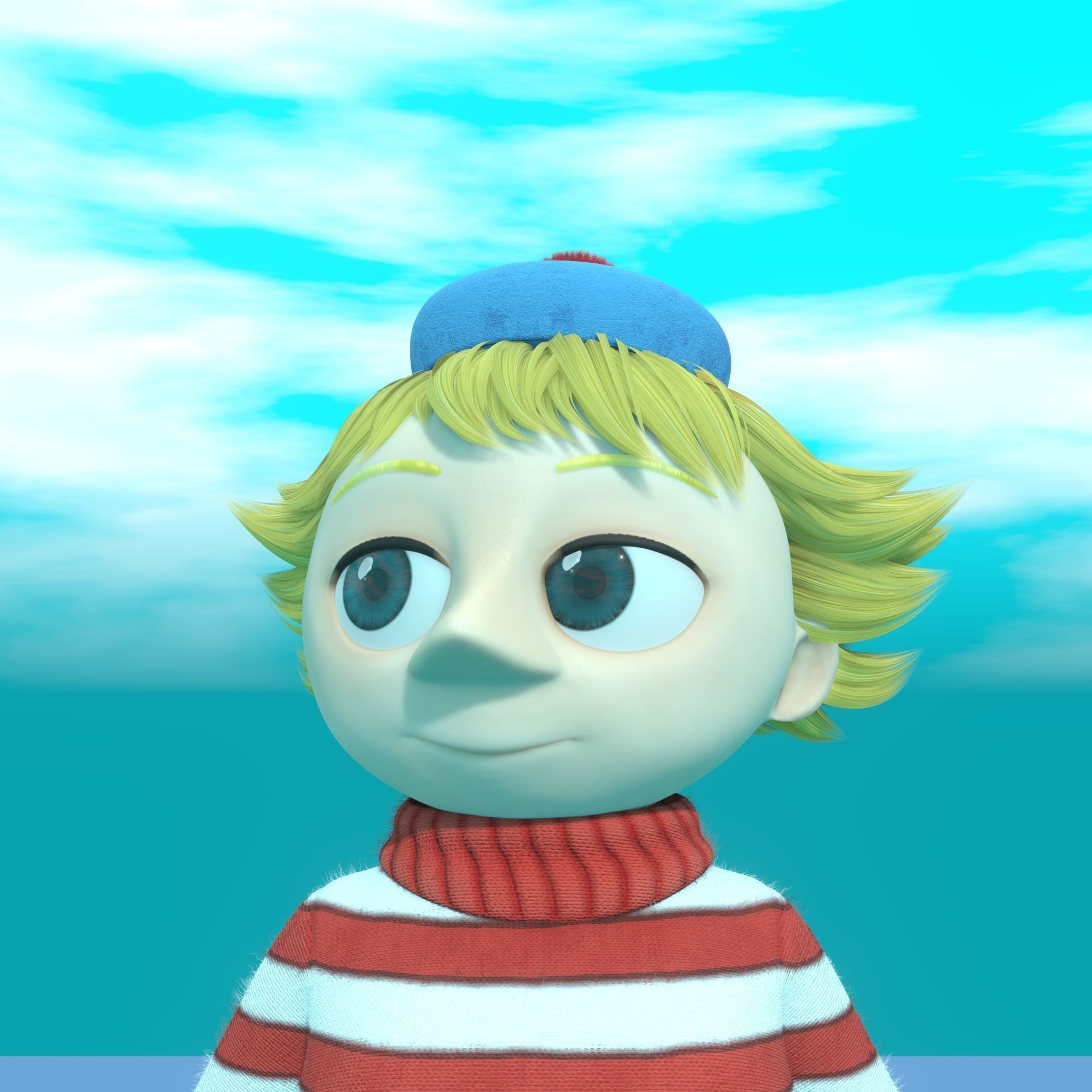 Moomin Model Pack free VR / AR / low-poly 3D model rigged | CGTrader