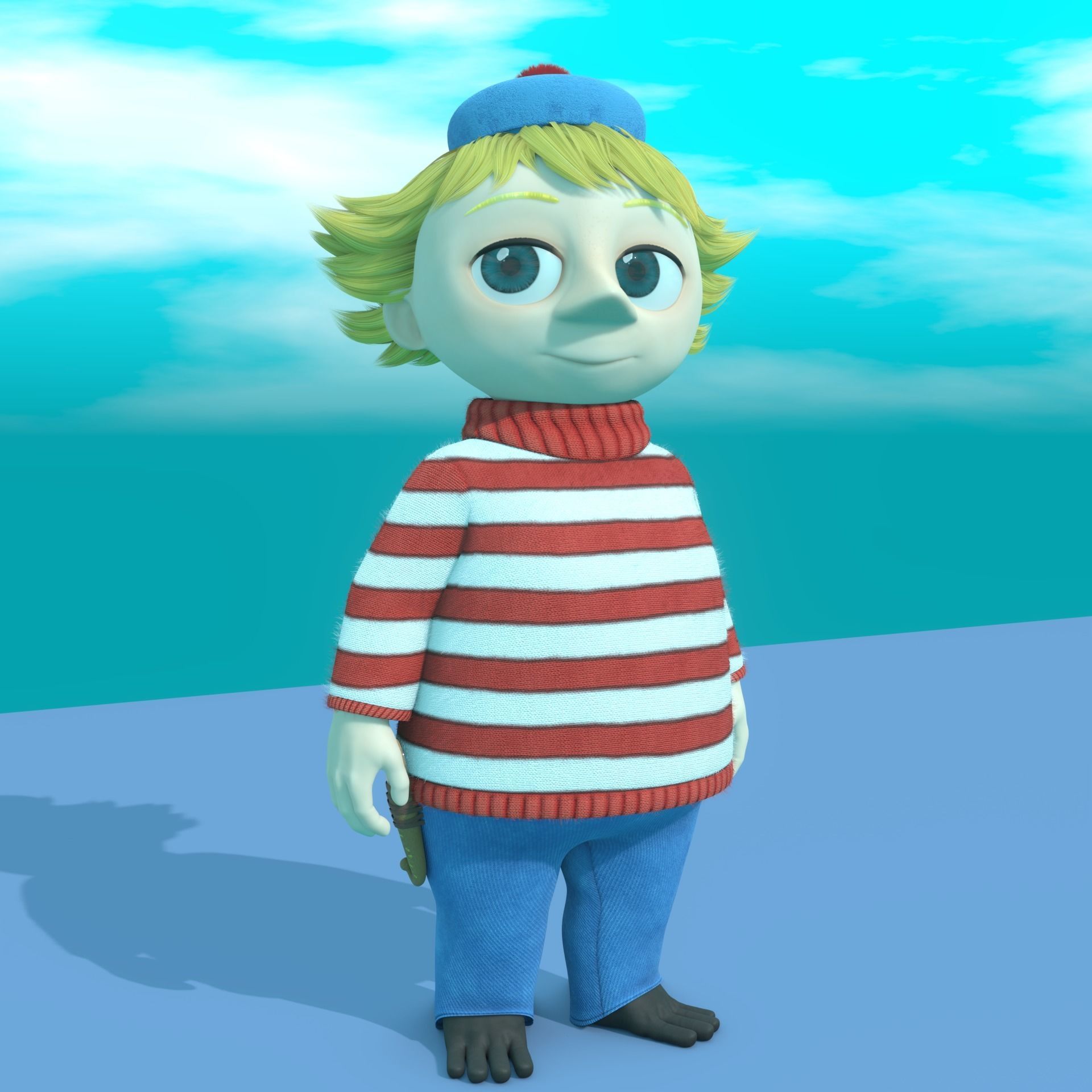 Moomin Model Pack free VR / AR / low-poly 3D model rigged | CGTrader