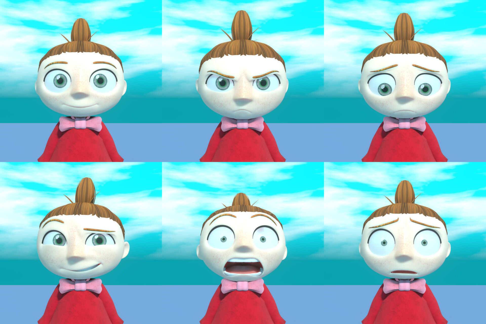 Moomin Model Pack free VR / AR / low-poly 3D model rigged | CGTrader