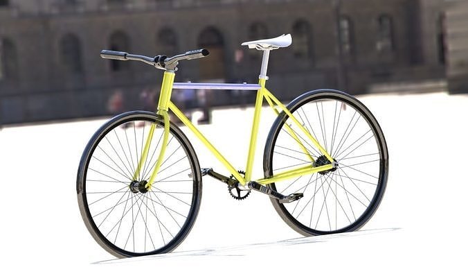 Basic Bicycle model 3D model | CGTrader