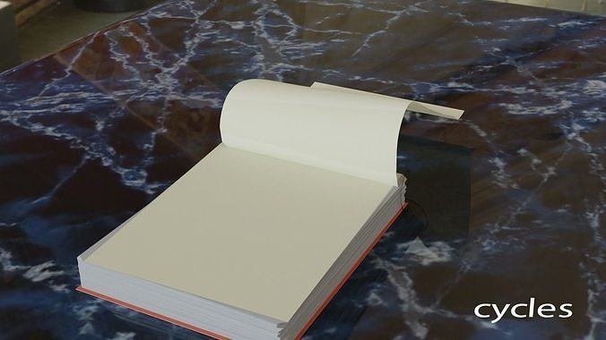 3D model Note Book VR / AR / low-poly | CGTrader