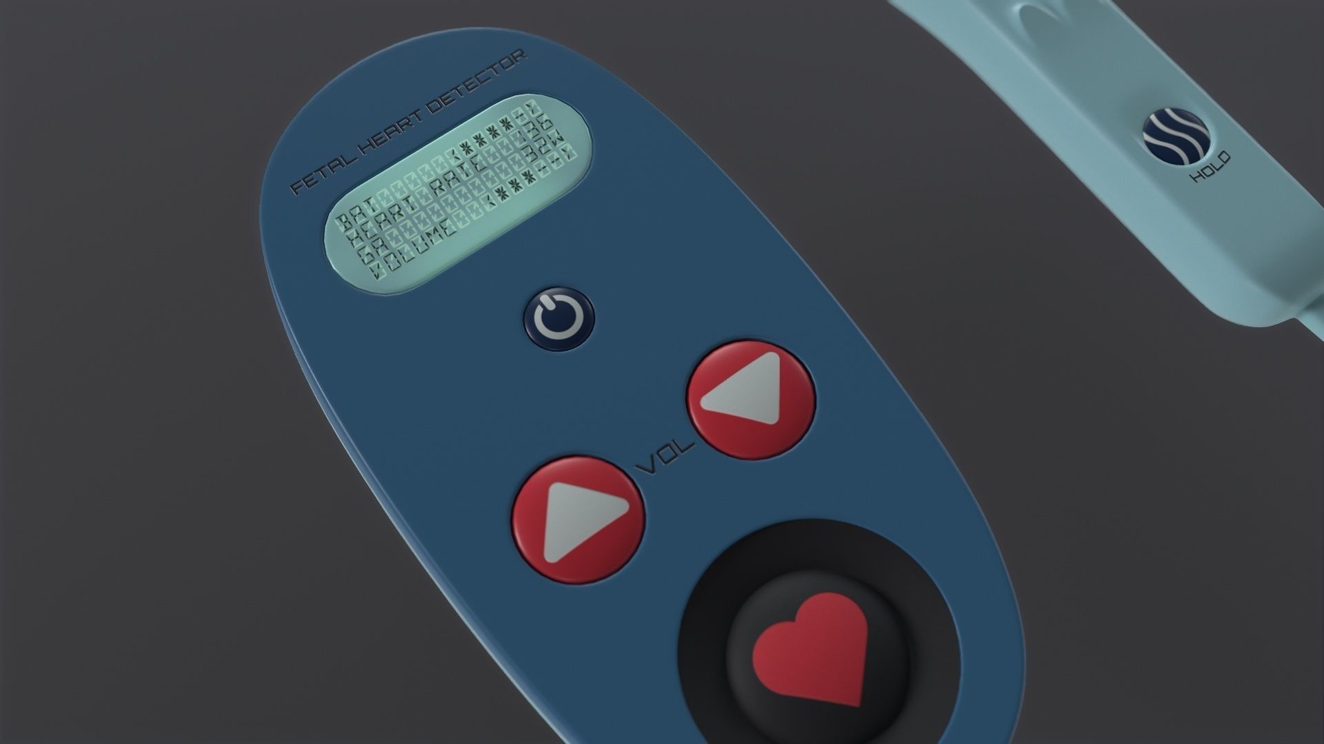 Fetal Heart Detector 3D model | CGTrader