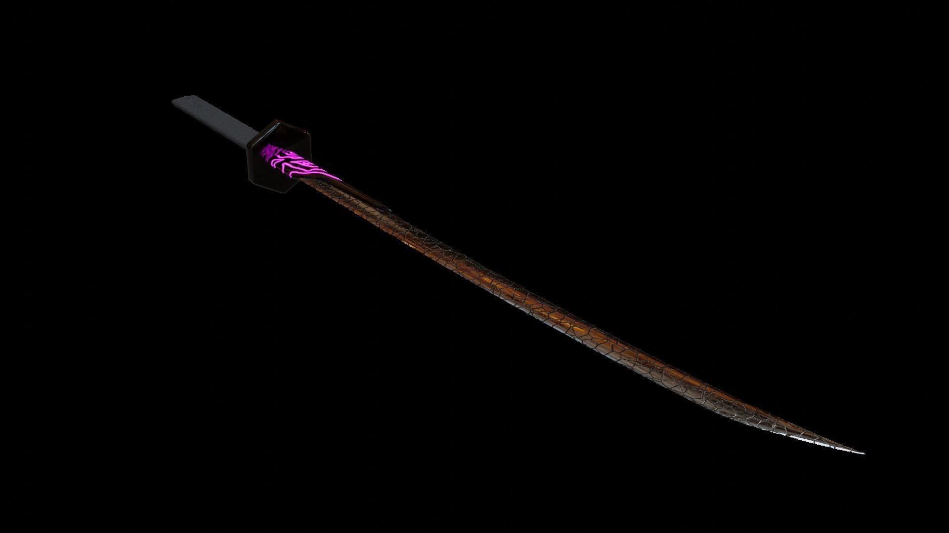 3D model Thousand Demon Daggers from scissor Seven VR / AR / low-poly ...