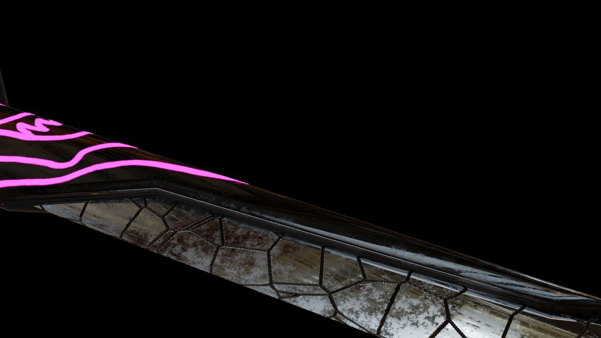 3D model Thousand Demon Daggers from scissor Seven VR / AR / low-poly ...