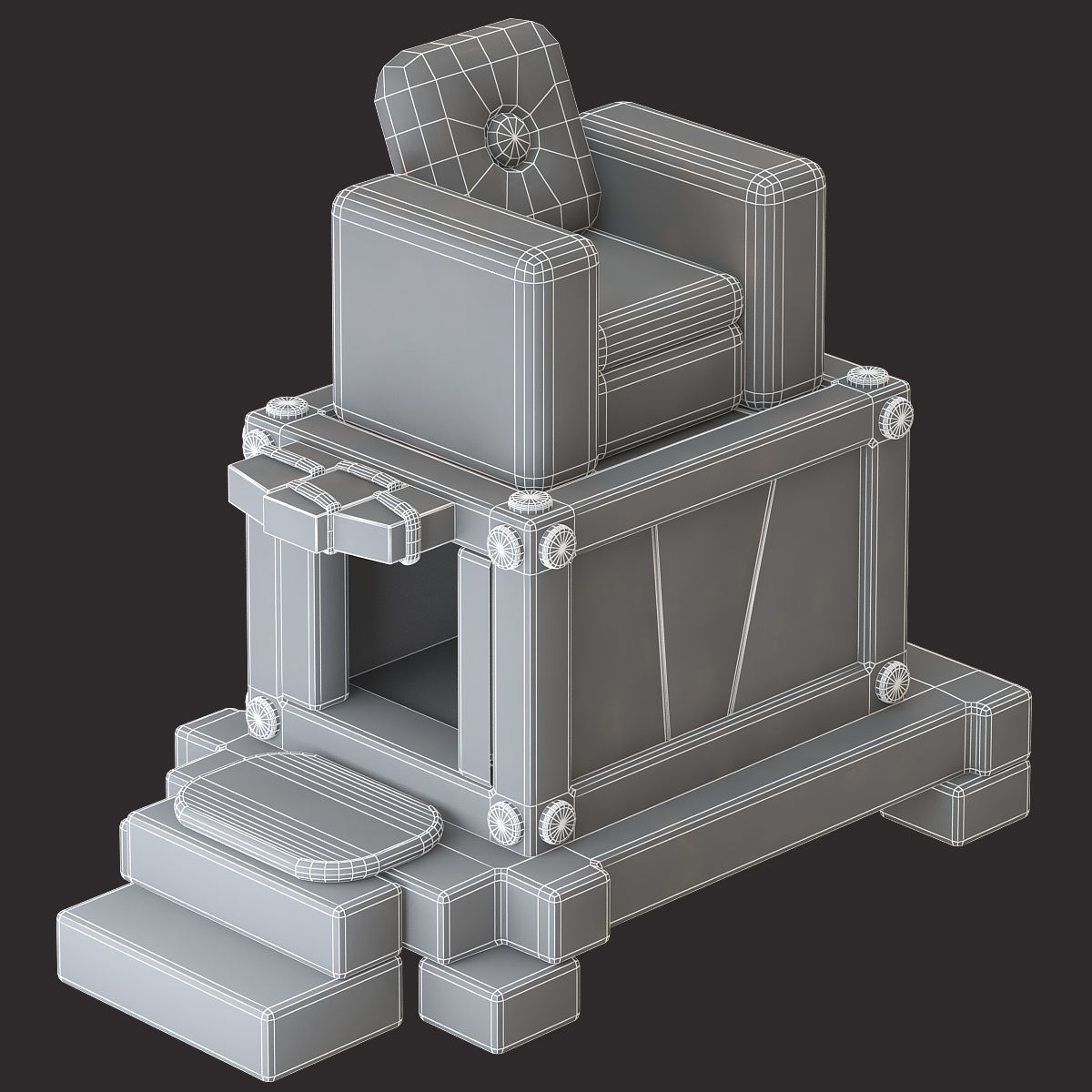 3D model low poly game assets pack 3d model VR / AR / low-poly | CGTrader