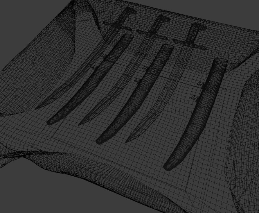 3D model BAMSI BEY SWORD VR / AR / low-poly | CGTrader