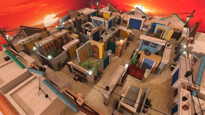 Squid Game Map 3 3D model | CGTrader