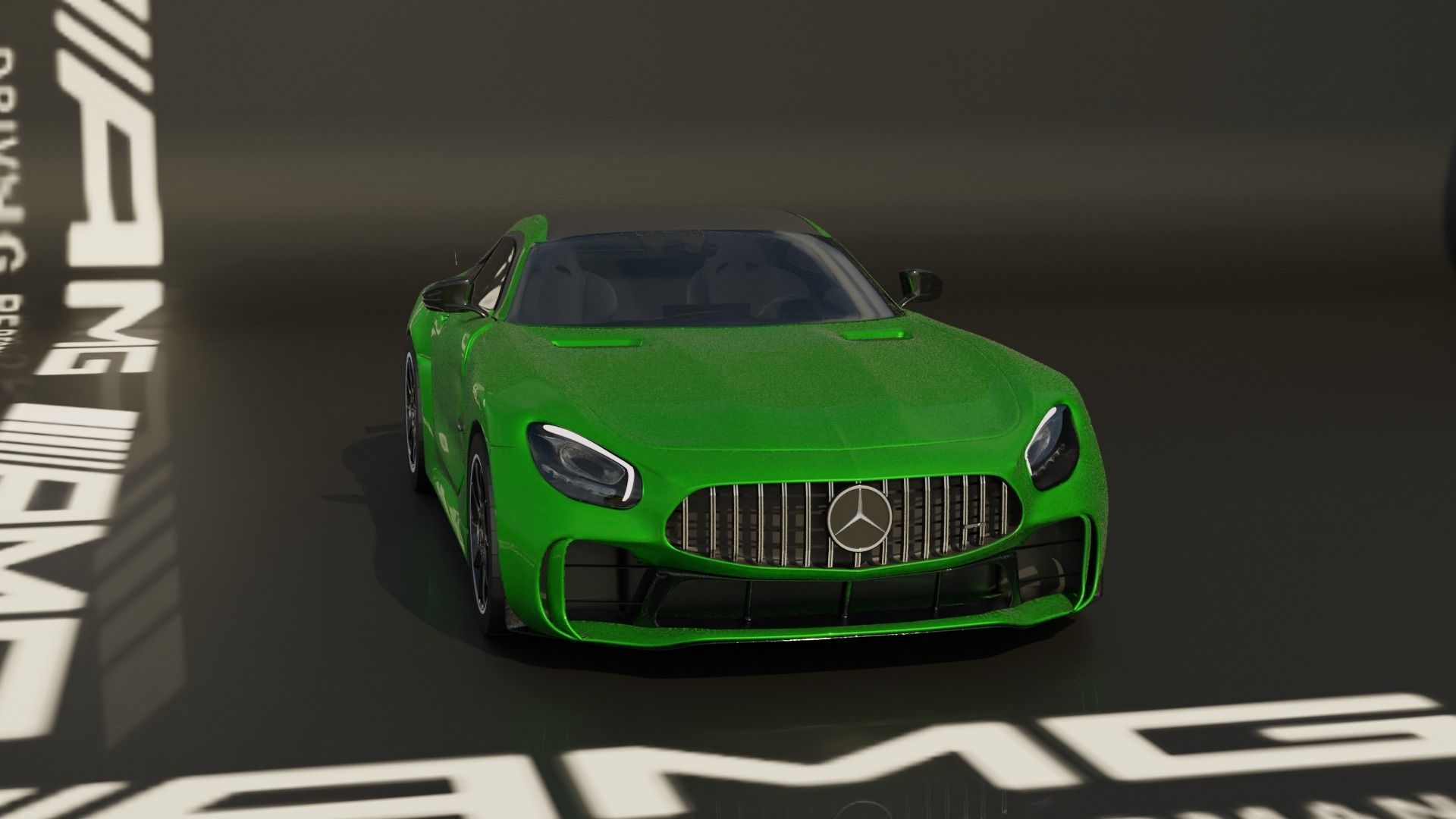 Mercedes AMG GT r free 3D model | CGTrader