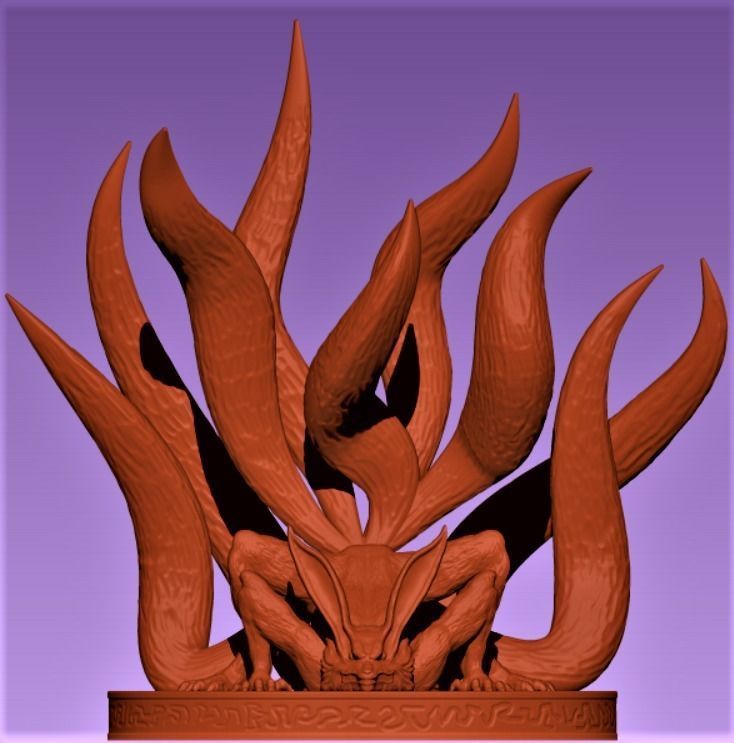 Kurama 3D model 3D printable | CGTrader