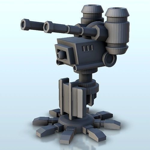 Anti-air mobile turret - Warhammer 40 000 40k Star Wars Legion 3D model ...