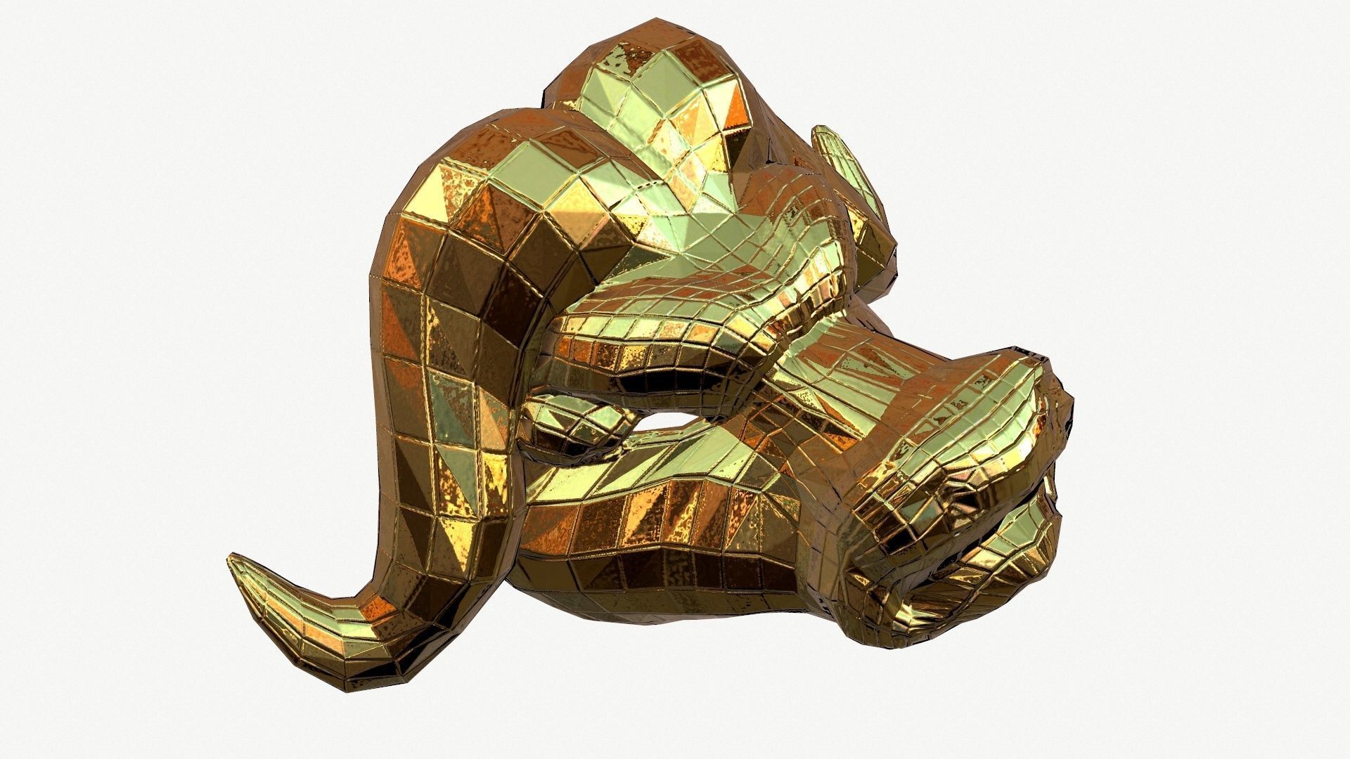 3D model Squid game Buffalo mask VIP 3D model VR / AR / low-poly | CGTrader