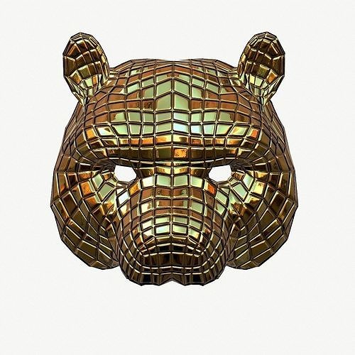 3D model Squid game Bear mask VIP model VR / AR / low-poly | CGTrader