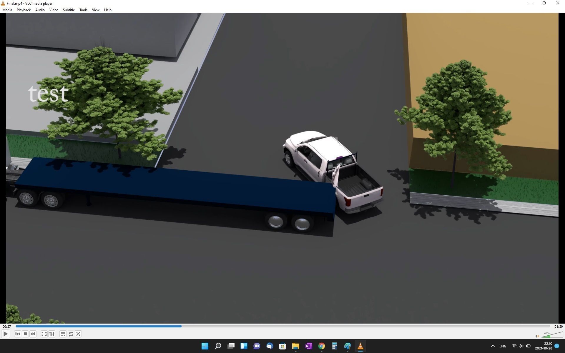 3D model Car Crash Accident simulation VR / AR / low-poly | CGTrader