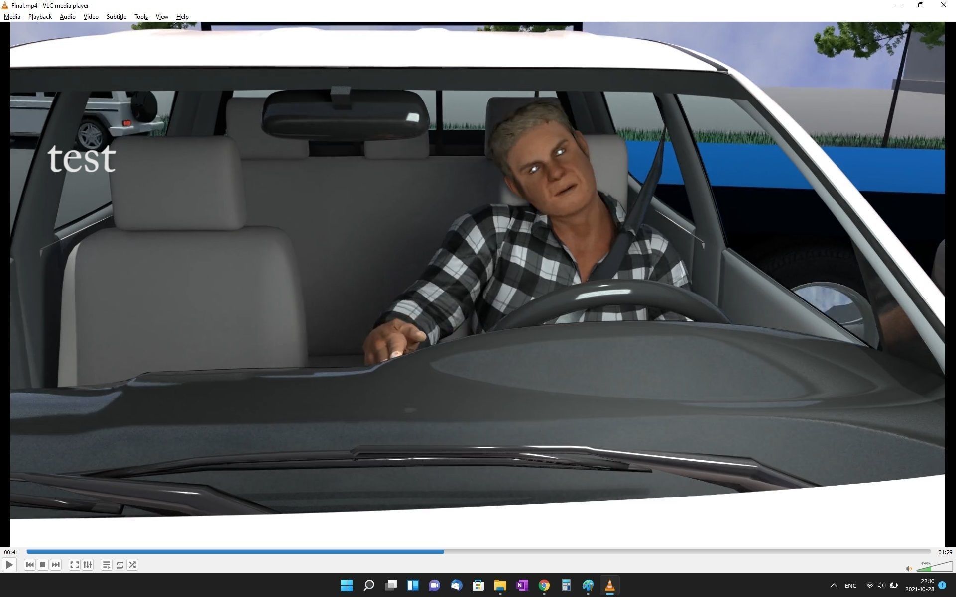 3D model Car Crash Accident simulation VR / AR / low-poly | CGTrader