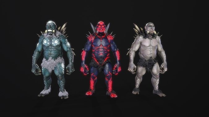 3D model Troll v2 VR / AR / low-poly | CGTrader