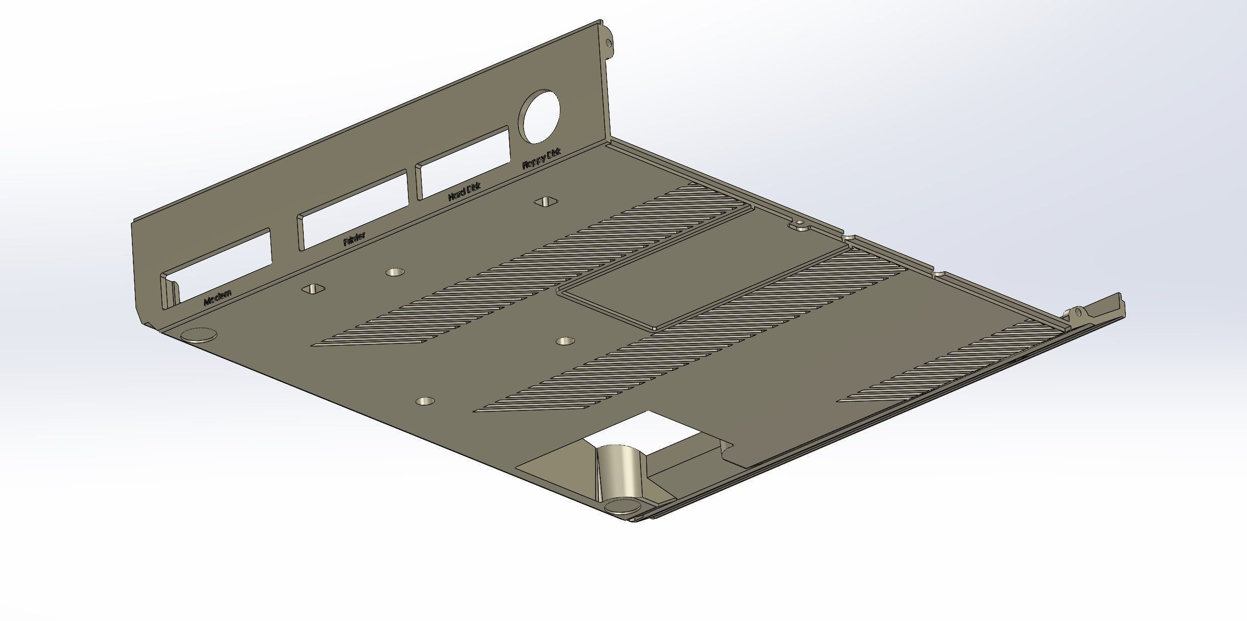 Atari 1040 ST enclosure 3d print model 3D model 3D printable | CGTrader