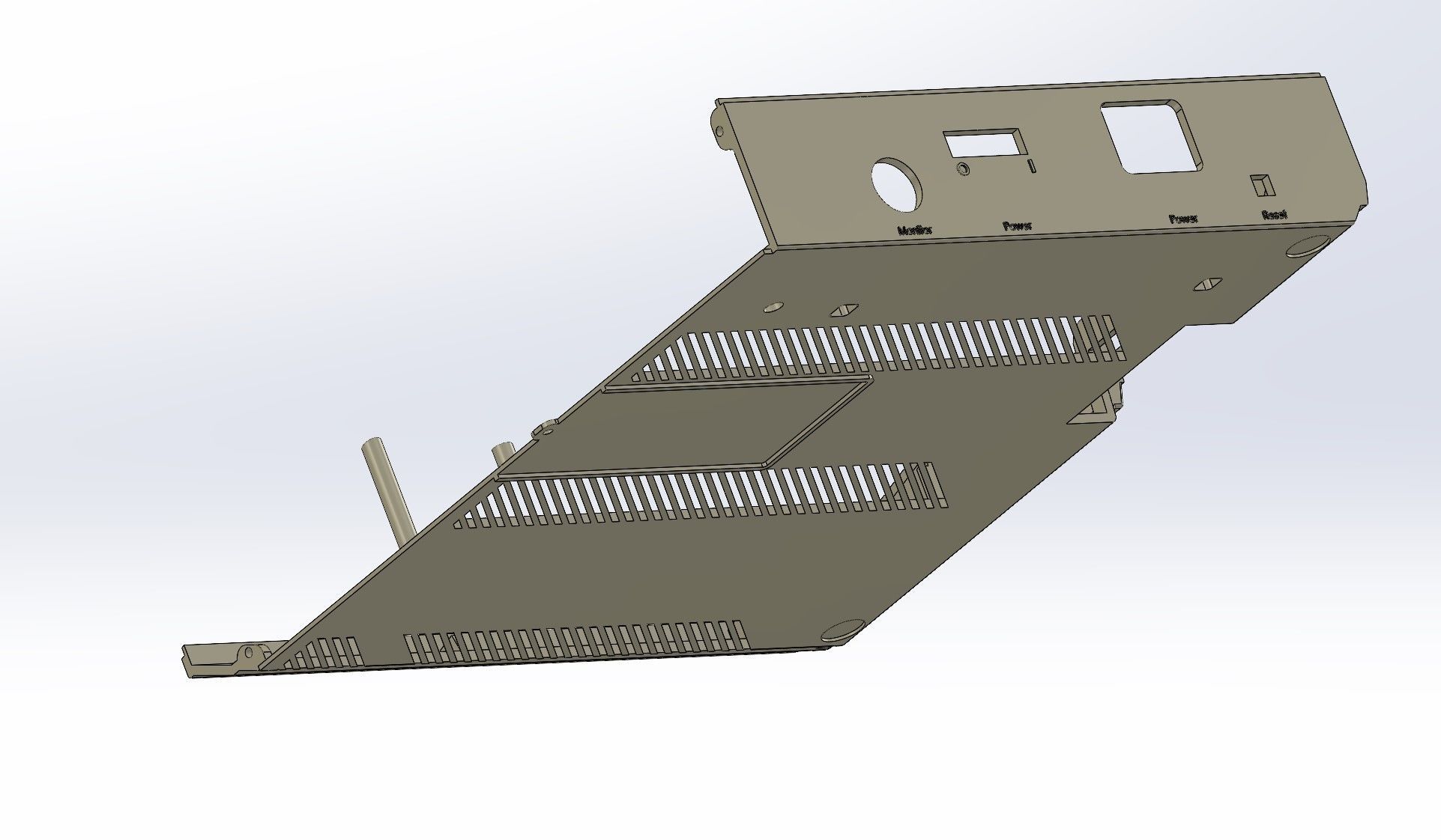 Atari 1040 ST enclosure 3d print model 3D model 3D printable | CGTrader