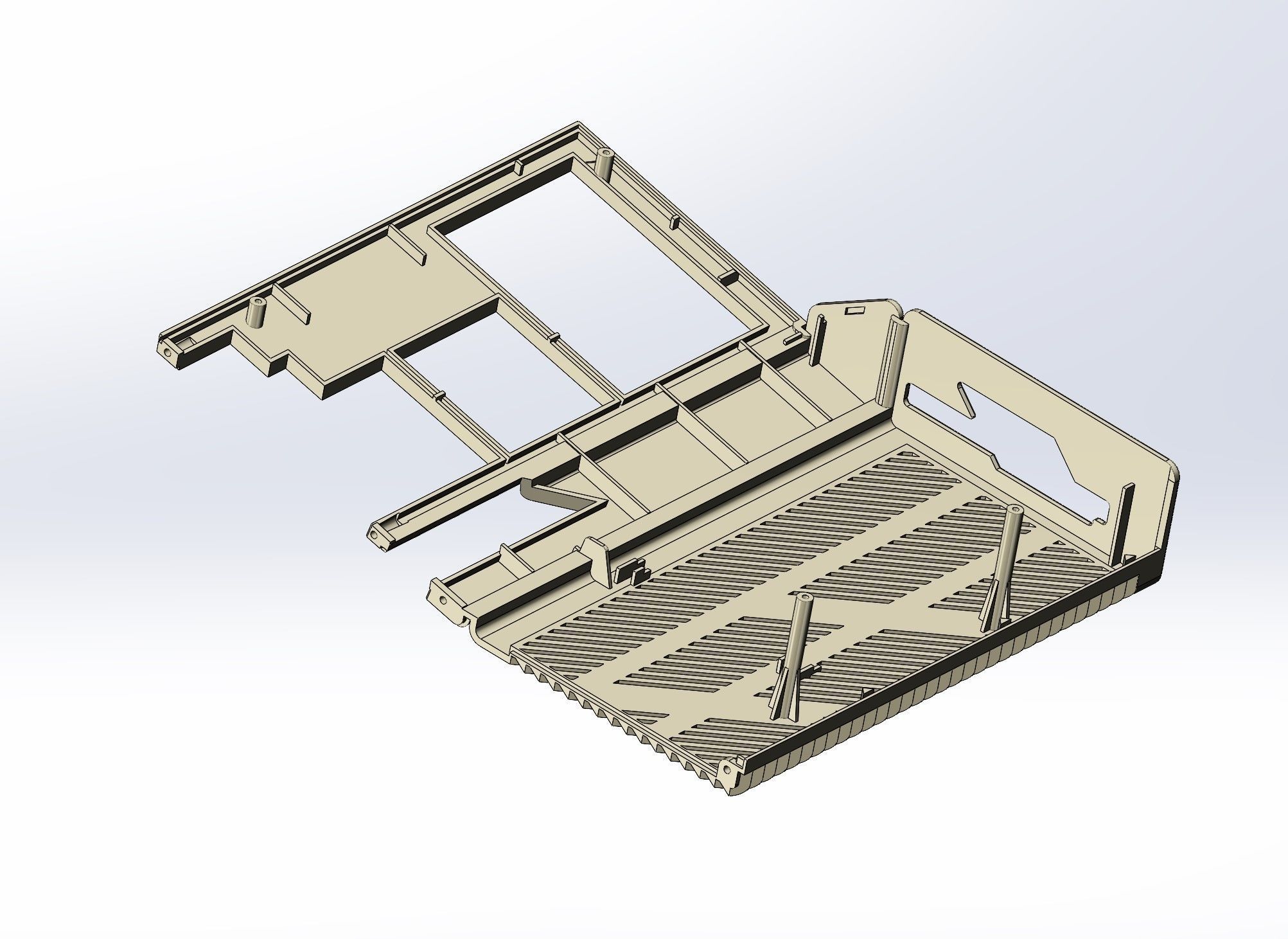 Atari 1040 ST enclosure 3d print model 3D model 3D printable | CGTrader