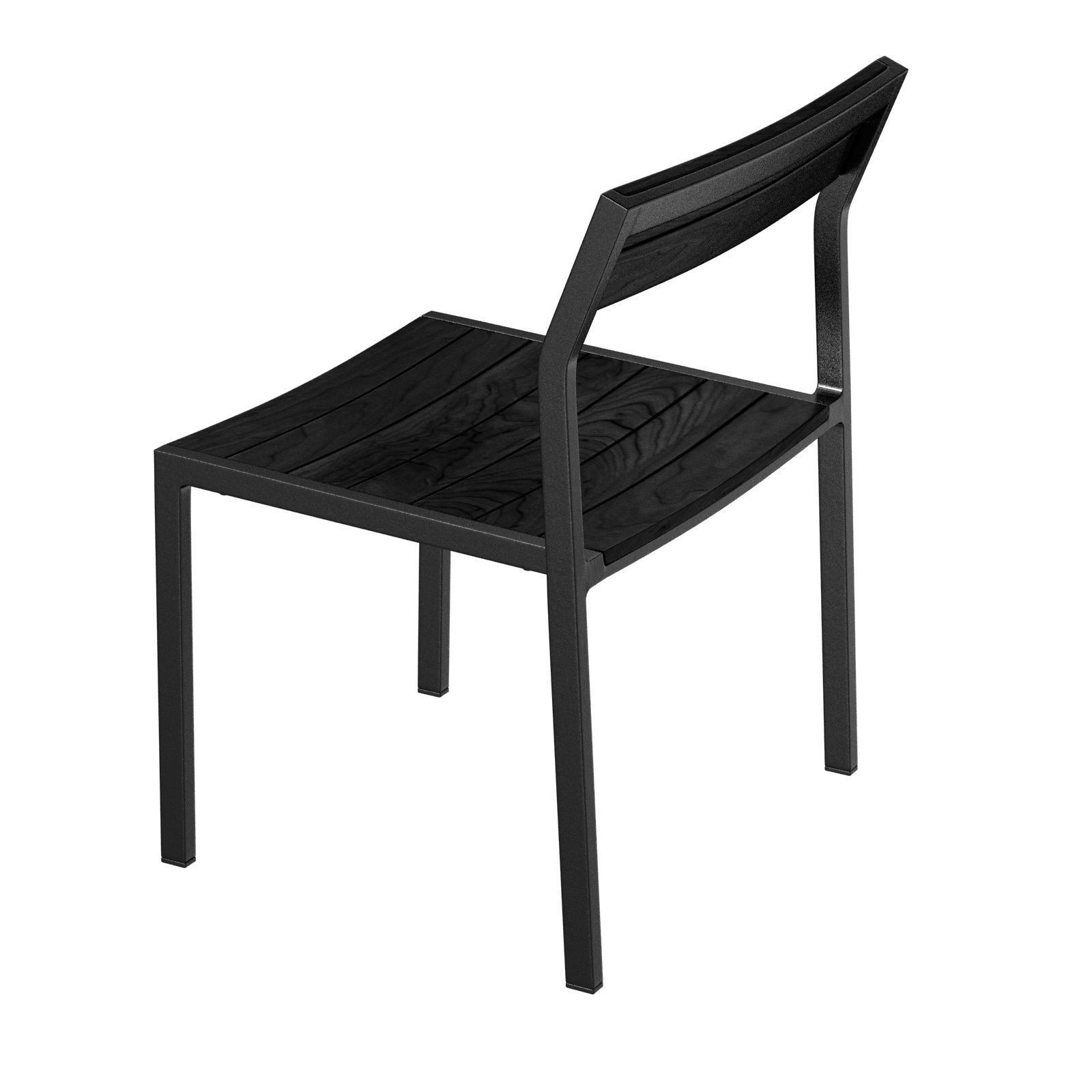 dwr Eos Side Chair 3D model | CGTrader