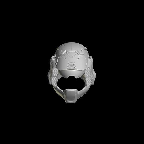 TRX Space Helmet 3D model | CGTrader