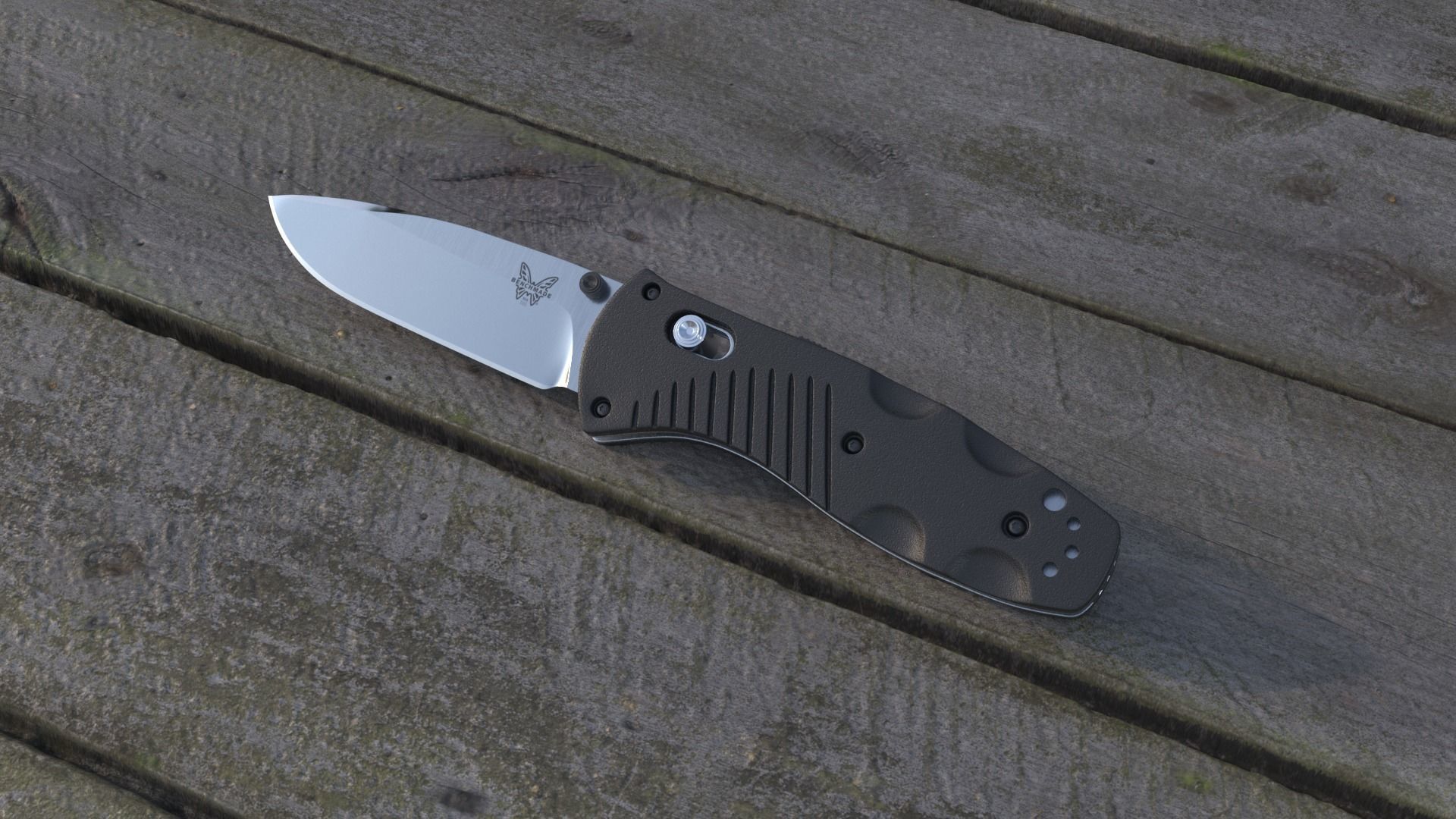 Benchmade 585 Mini-Barrage PE Knife 3D model | CGTrader