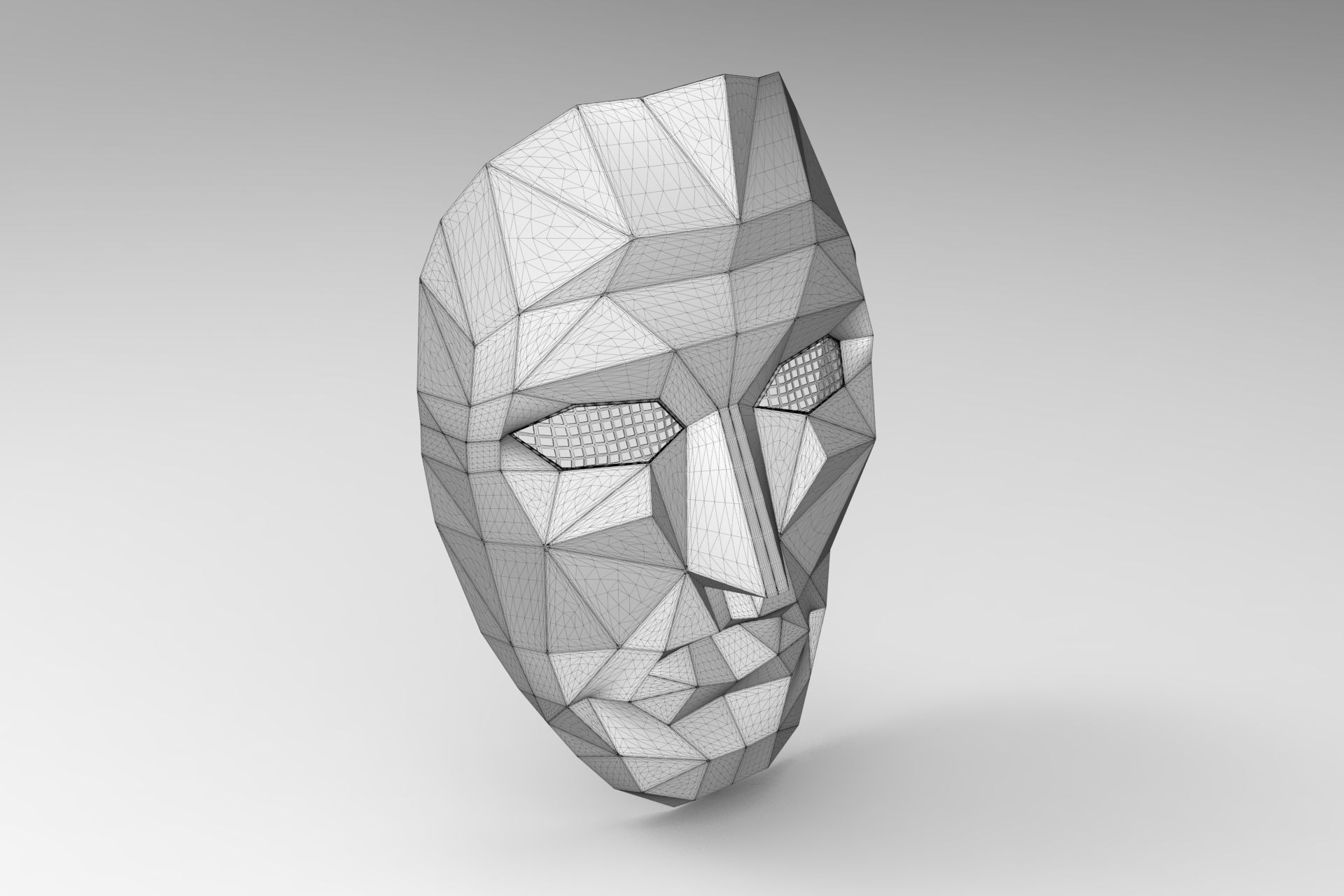 3D model Squid Game Boss Mask VR / AR / low-poly | CGTrader